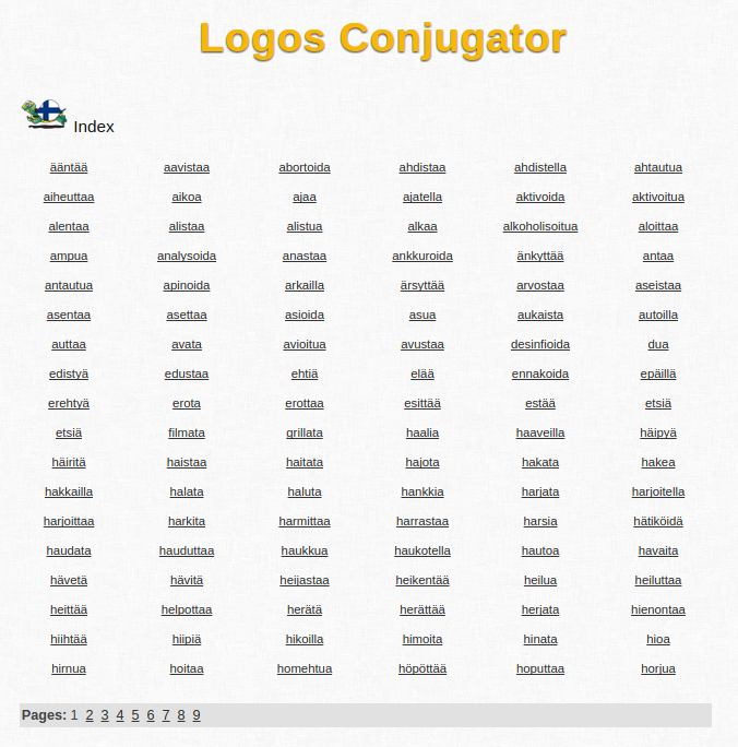 Free Online Finnish Verb Conjugator Free Language Free Online Finnish Verb Conjugator Free Language